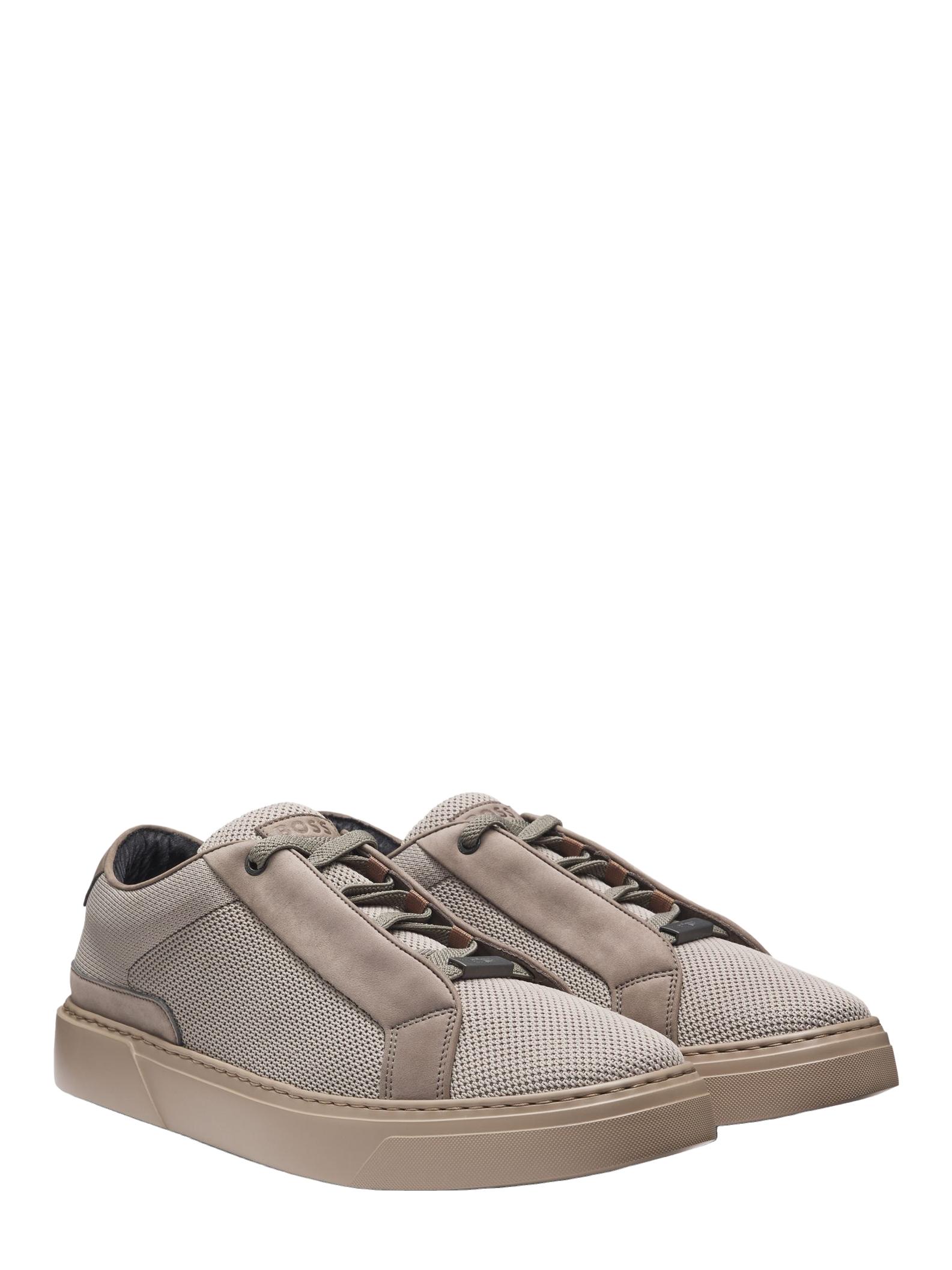 BOSS x Aston Martin Leather Trimmed Trainers
